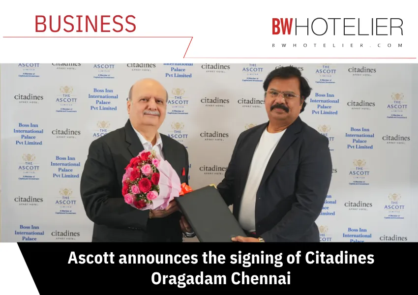 Ascott announces the signing of Citadines Oragadam Chennai - BW Hotelier