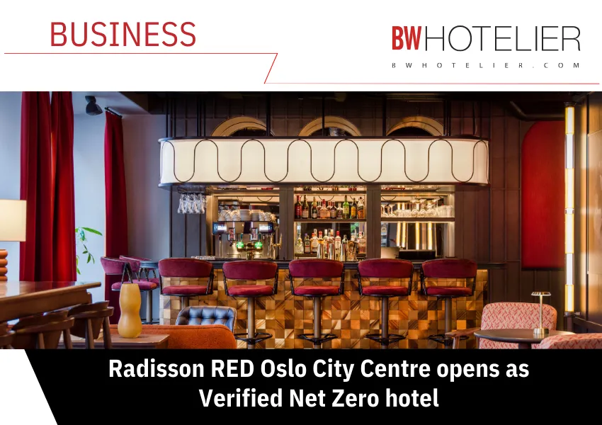 Radisson RED Oslo City Centre opens as Verified Net Zero hotel - BW ...