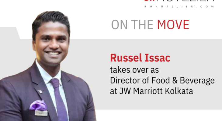 Russel Issac takes over as the Director of Food & Beverage at JW ...
