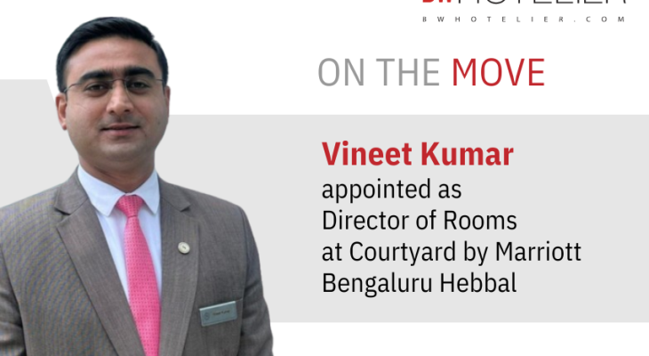 Courtyard by Marriott Bengaluru Hebbal appoints Vineet Kumar as ...