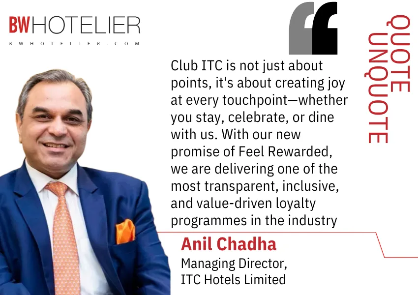 ITC Hotels revamps loyalty programme with enhanced member benefits - BW ...