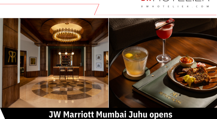 JW Marriott Mumbai Juhu opens refurbished lobby lounge - BW Hotelier