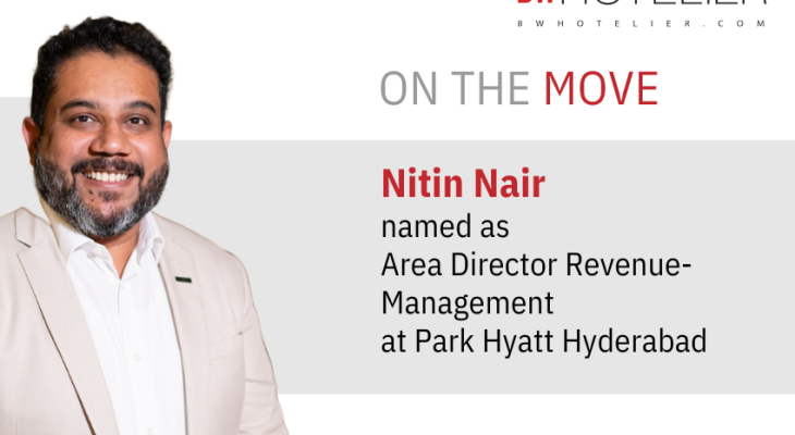 Park Hyatt Hyderabad names Nitin Nair as Area Director Revenue ...