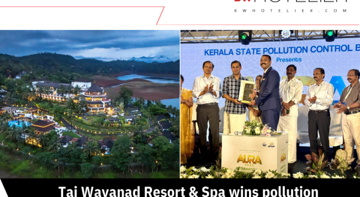 Taj Wayanad Resort & Spa wins pollution control award - BW Hotelier