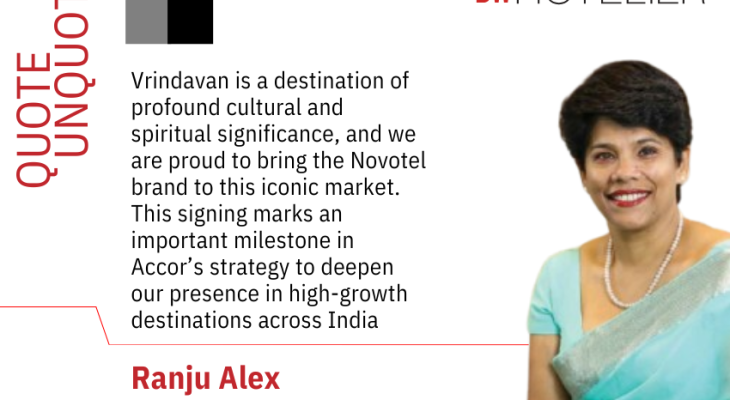 Accor signs Novotel Vrindavan hotel opening in 2029 - BW Hotelier