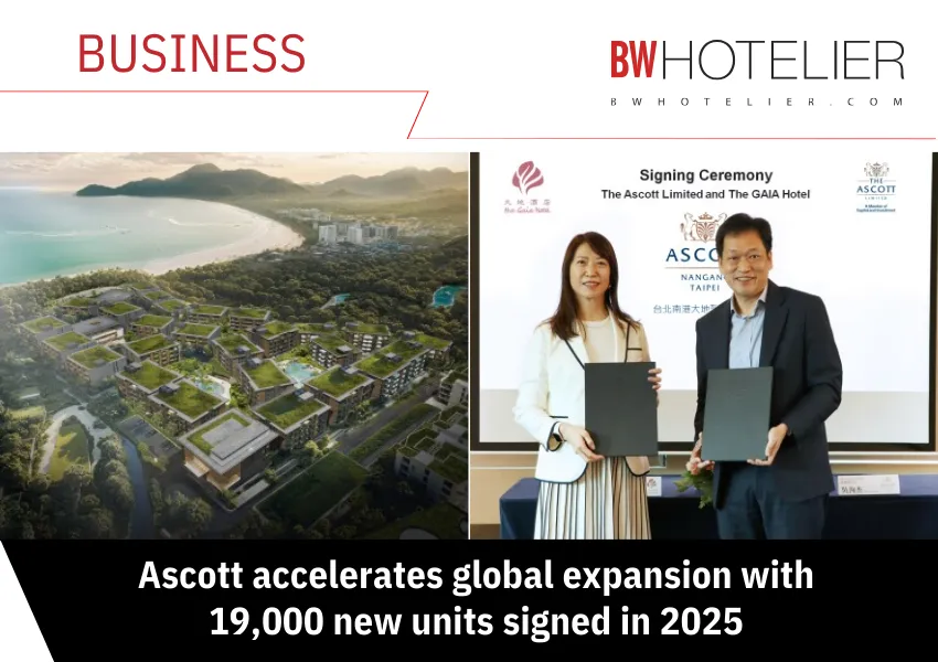 Ascott accelerates global expansion with 19,000 new units signed in ...