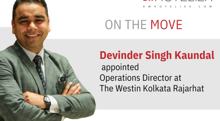Devinder Singh Kaundal appointed Operations Director at The Westin ...