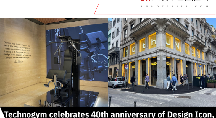 Technogym celebrates 40th anniversary of Design Icon, UNICA with ART ...