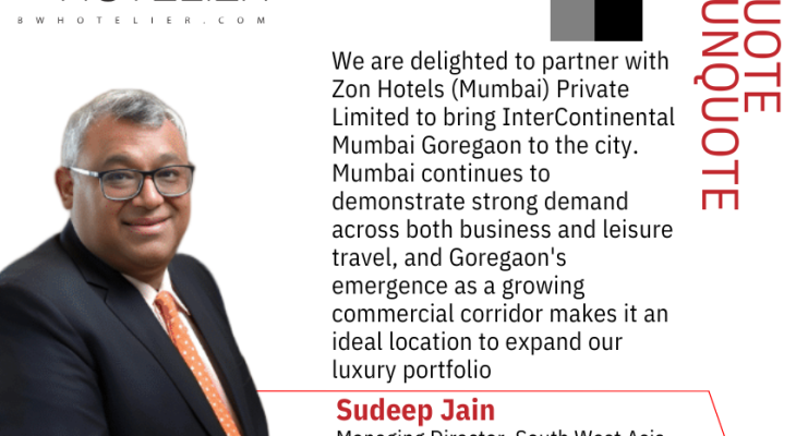 IHG signs InterContinental hotel project in Mumbai Goregaon - BW Hotelier