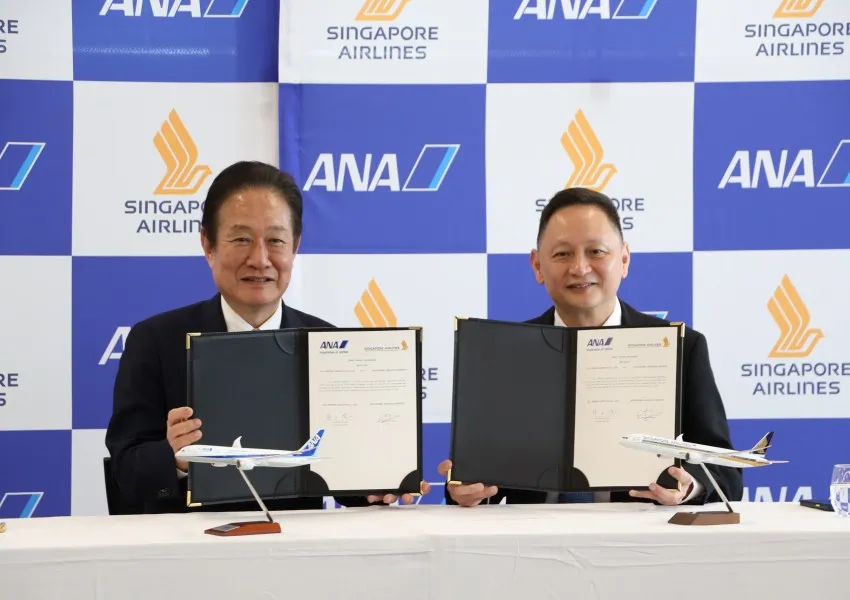 Singapore Airlines, All Nippon Airways Expand Codeshare Into Joint ...