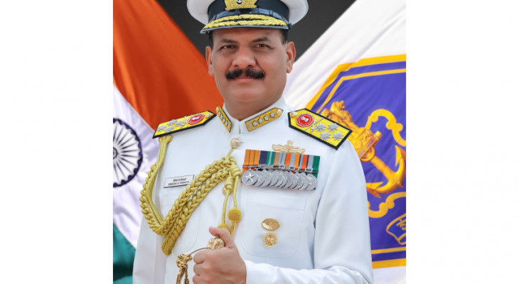 Admiral Dinesh K Tripathi Takes Charge As New Navy Chief