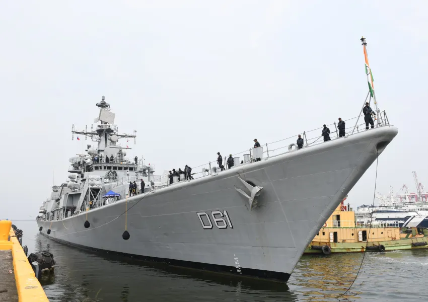 Indian Navy's Eastern Fleet Ships Arrive In Manila, To Boost Bilateral ...
