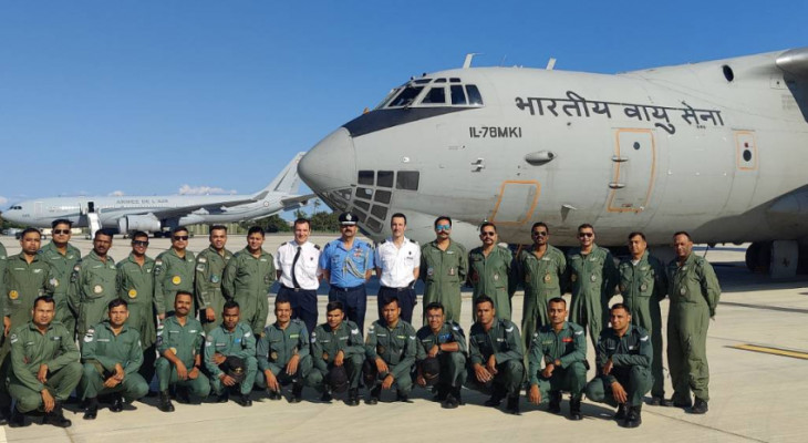 IAF Contingent Arrives In Alaska For Multinational Exercise Red Flag 24