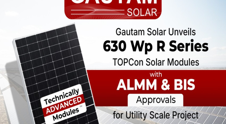 Gautam Solar Introduces High-Efficiency 630 Wp R Series Modules - BW ...