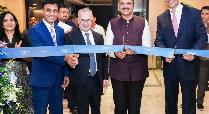 Fadnavis Dedicates Goldman Sachs’ New Mumbai Office, Unveils Vision For ...