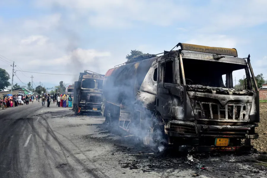 Fresh Violence In Manipur Leaves Four Dead, Curfew Imposed In Imphal ...