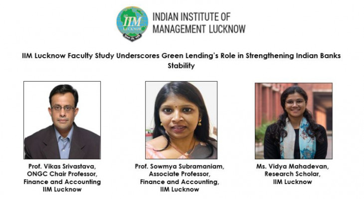 IIML Study Underline Green Lending’s Role In Banks' Stability - BW ...