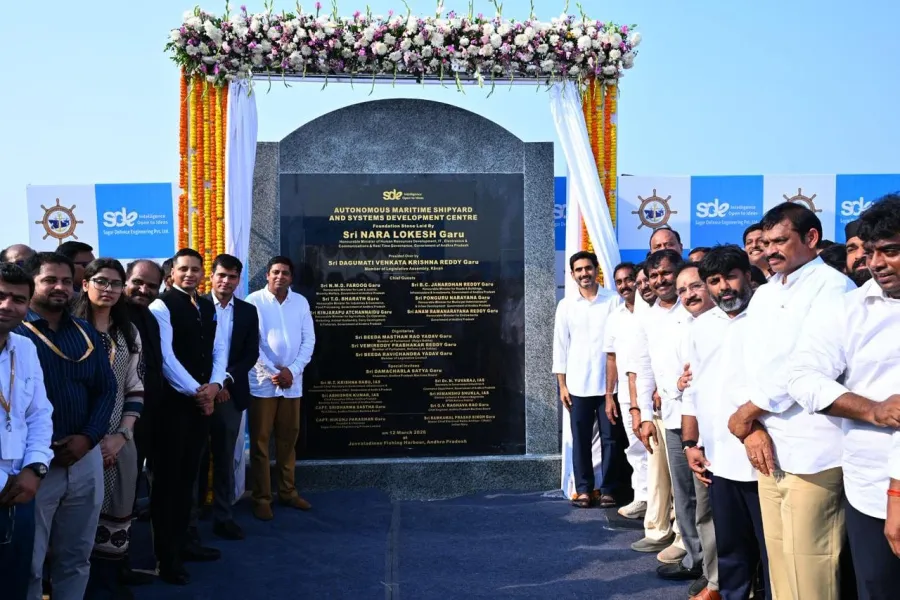 Sagar Defence Breaks Ground On Autonomous Maritime Shipbuilding Centre ...