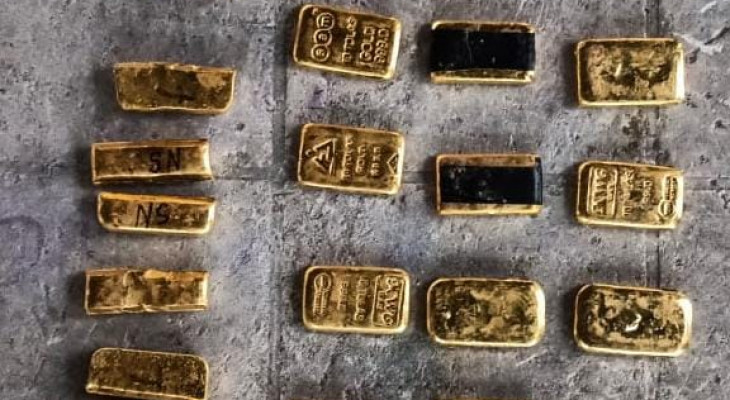 BSF seizes 15 gold biscuits and 8 gold pieces worth Rs. 1.98 crores at ...