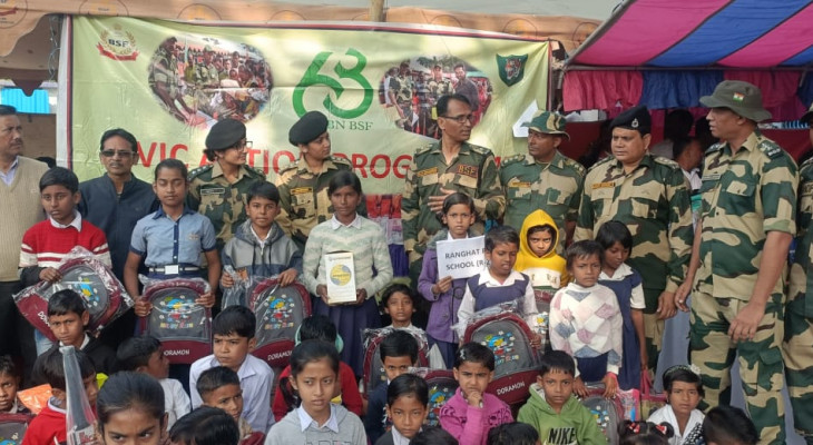 BSF organises civic action programme at border schools in Indo ...