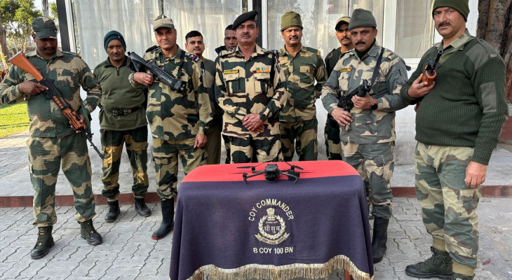 BSF seizes two drones from Indo Pak border in Amritsar, Fazilka ...