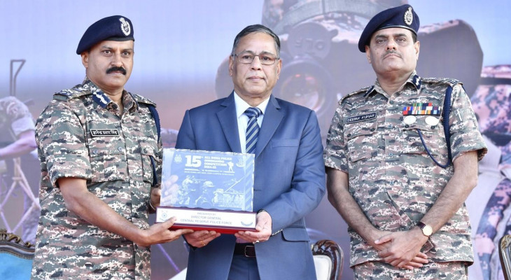 15th All India Police Commando Competition concludes at CRPF Campus in ...