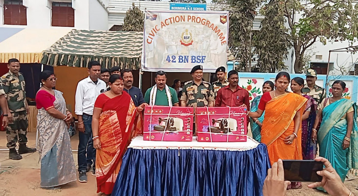 BSF inspires border youth with sports and Education drive under civic ...