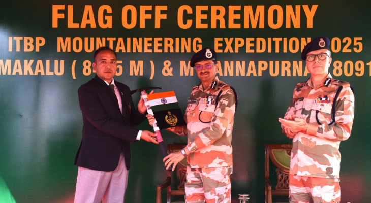 International level mountaineering expedition launched by ITBP - BW ...