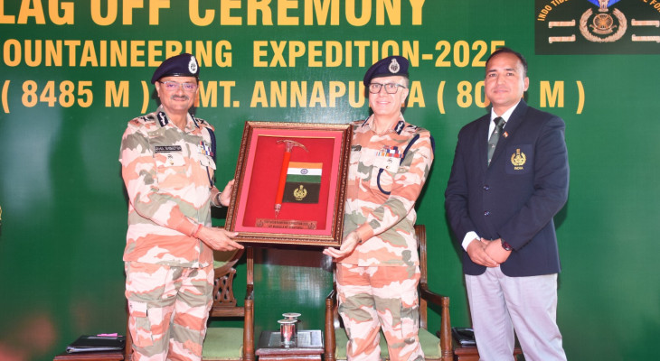 ITBP launches international level mountaineering expedition - BW Police ...