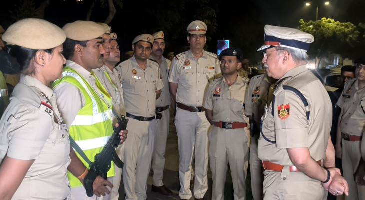Delhi Police carries out 'general gasht'- intensive patrolling across ...