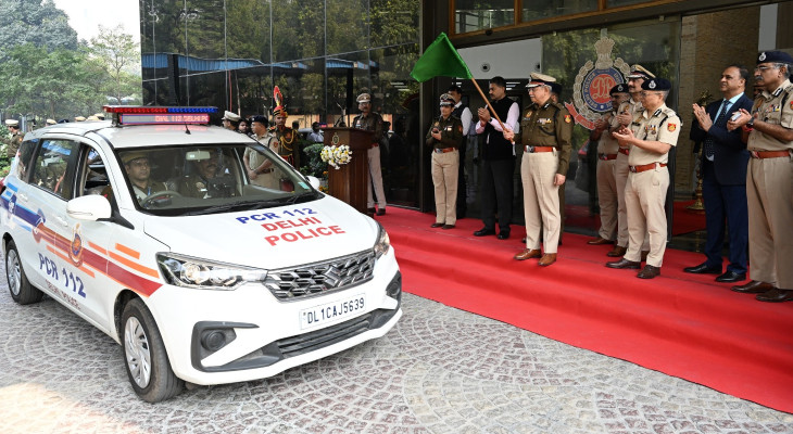 55 newly inducted PCR Mobile Patrol Vehicles and 156 refurbished bikes ...