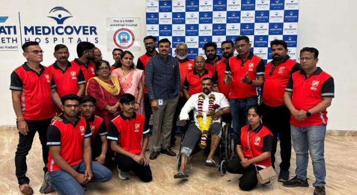 Medicover Hospital Saves Life Of Rescue Volunteer After Critical ...