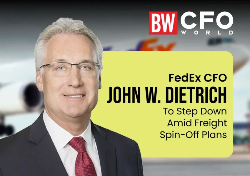 FedEx CFO John W. Dietrich To Step Down Amid Freight Spin-Off Plans ...