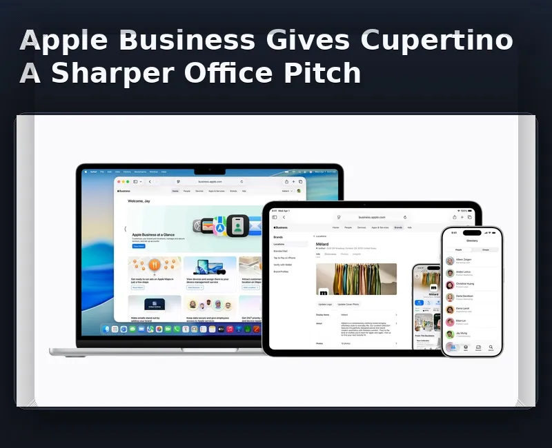 Apple Business Gives Cupertino A Sharper Office Pitch - BW Businessworld