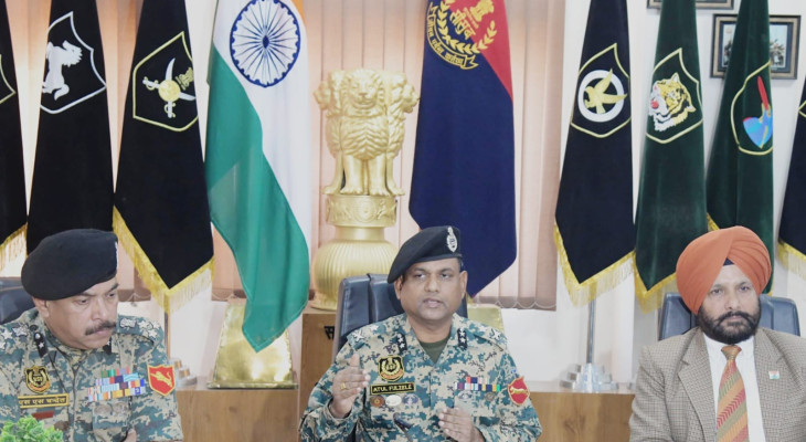 BSF Punjab Frontier celebrates 61st Raising Day, outlines seizures at ...