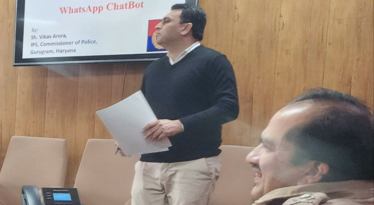 Gurugram Police launches What's App chatbot service for citizens - BW Police World