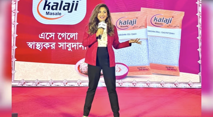 Snehasree Ghosh Hosts Kalaji Masale Launch By JK Masale Group