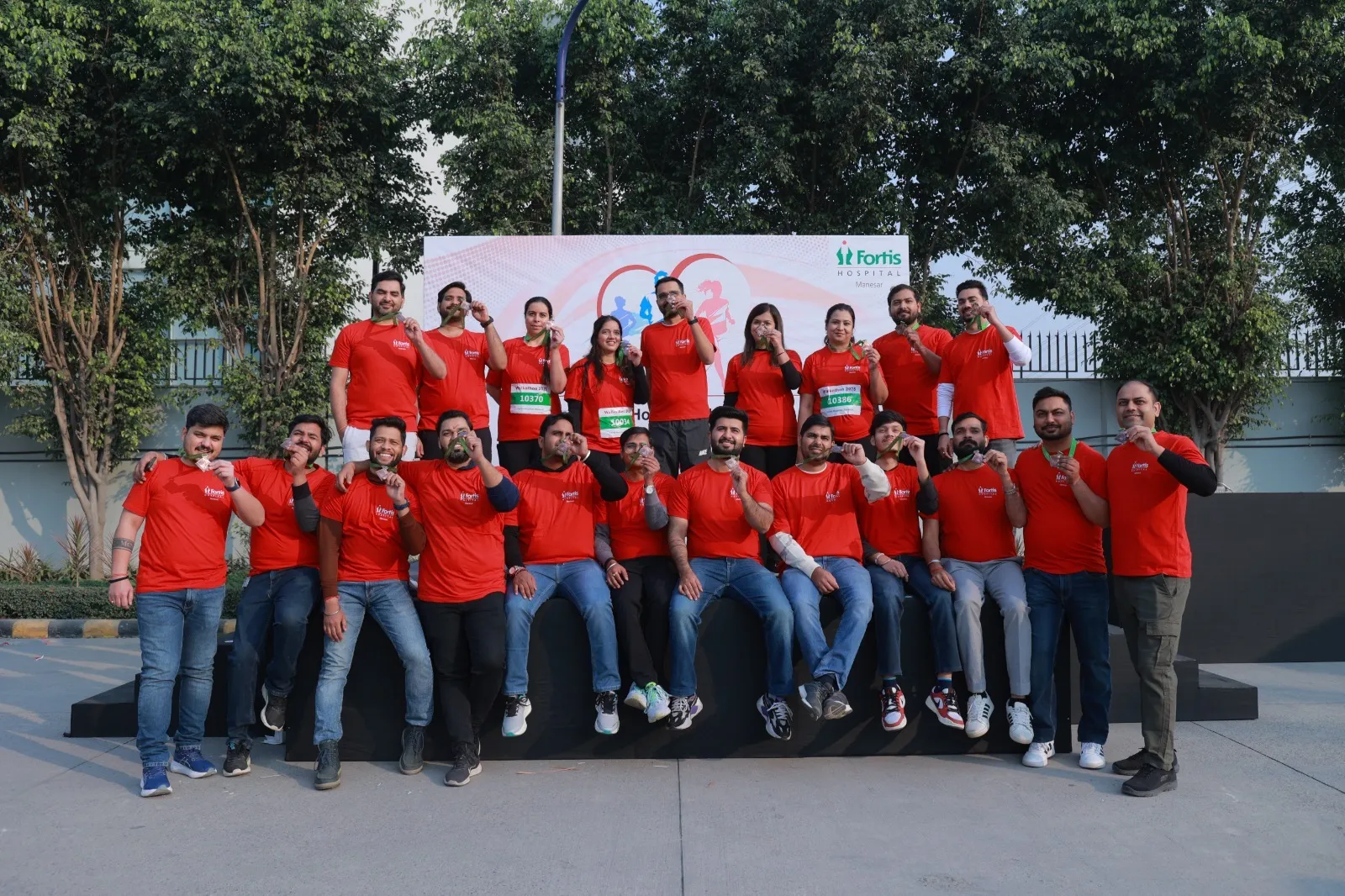 Fortis Manesar Unveils Heart Clinic, Draws More Than 400 To Walkathon ...