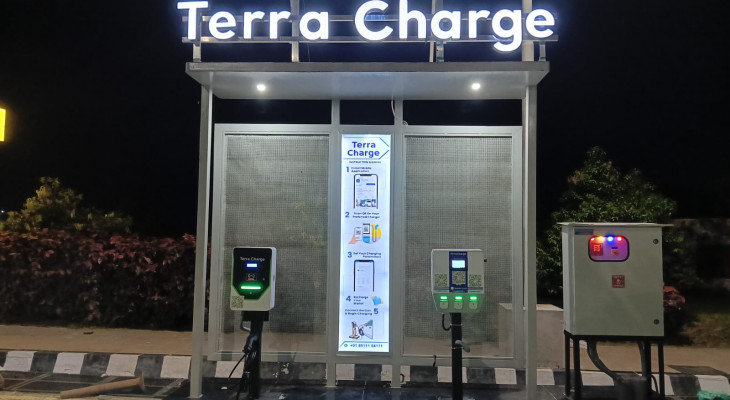 Terra Charge Installs EV Charging Station At Agartala Airport