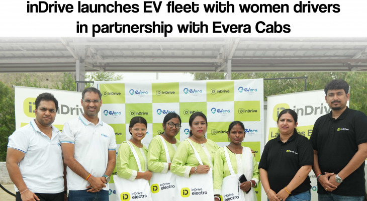 inDrive Partners With Evera Cabs To Launch EV Fleet For Women Drivers