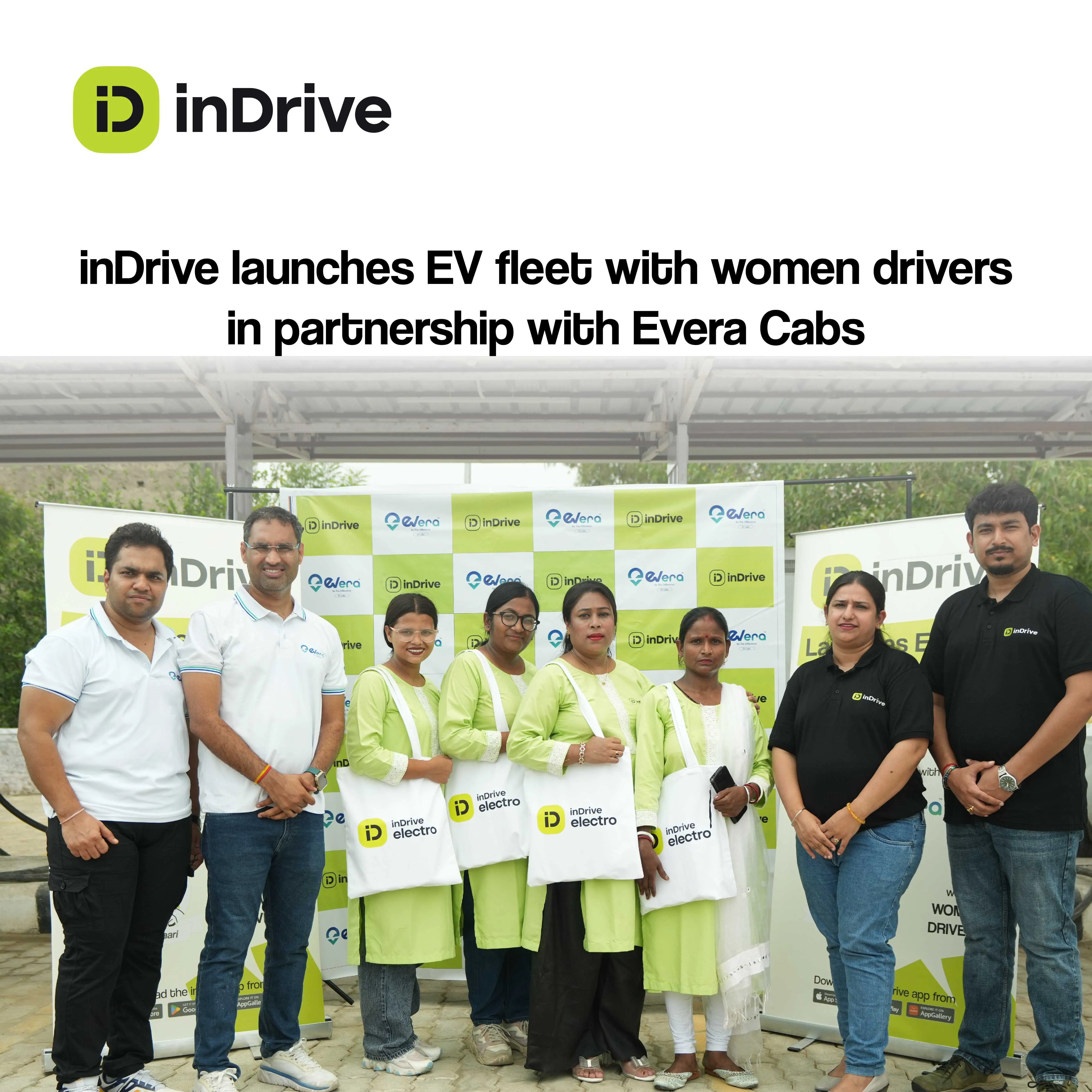 inDrive Partners With Evera Cabs To Launch EV Fleet For Women Drivers