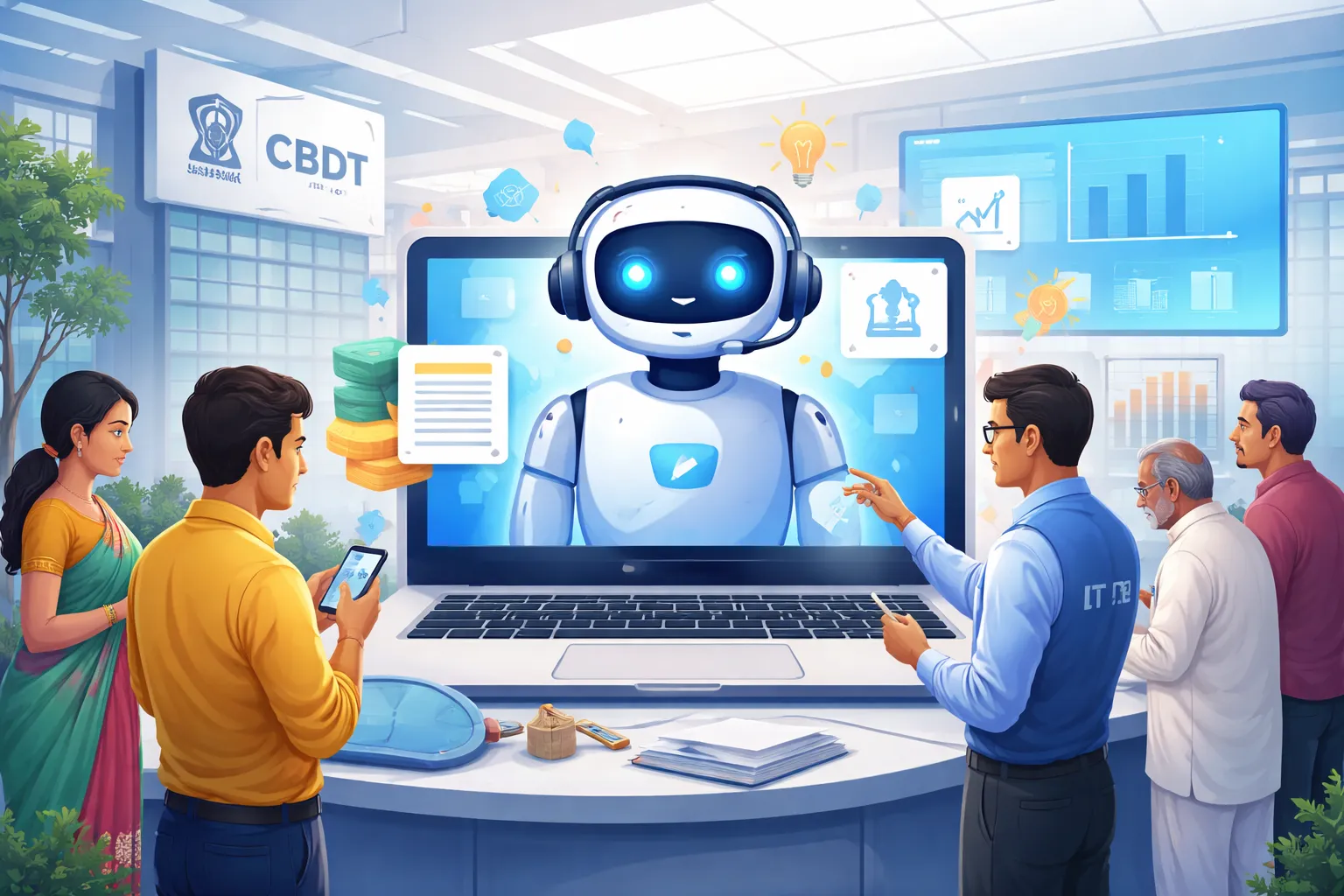 CBDT Introduces ‘Prarambh’ AI Chatbot To Ease Rollout Of New Income Tax ...