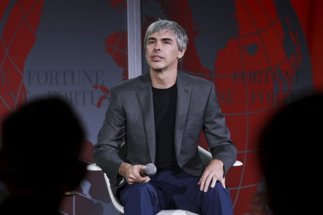In Rare Appearance, Larry Page Discusses New Alphabet Structure - BW ...