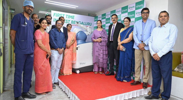 Fortis Nagarbhavi Launches Next-Gen Mako Robotic Knee Surgery - BW ...