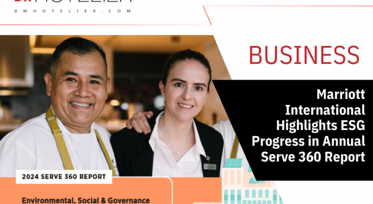 Marriott International highlights ESG progress - BW Hotelier