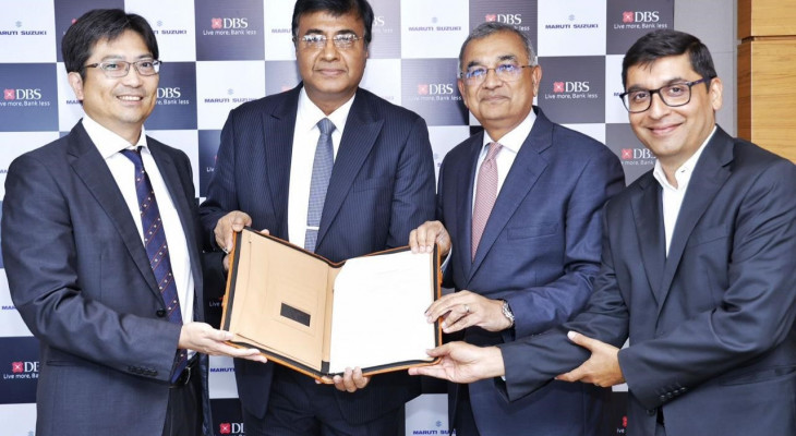 Maruti Suzuki, DBS Bank India Partners For Dealer Financing Solutions