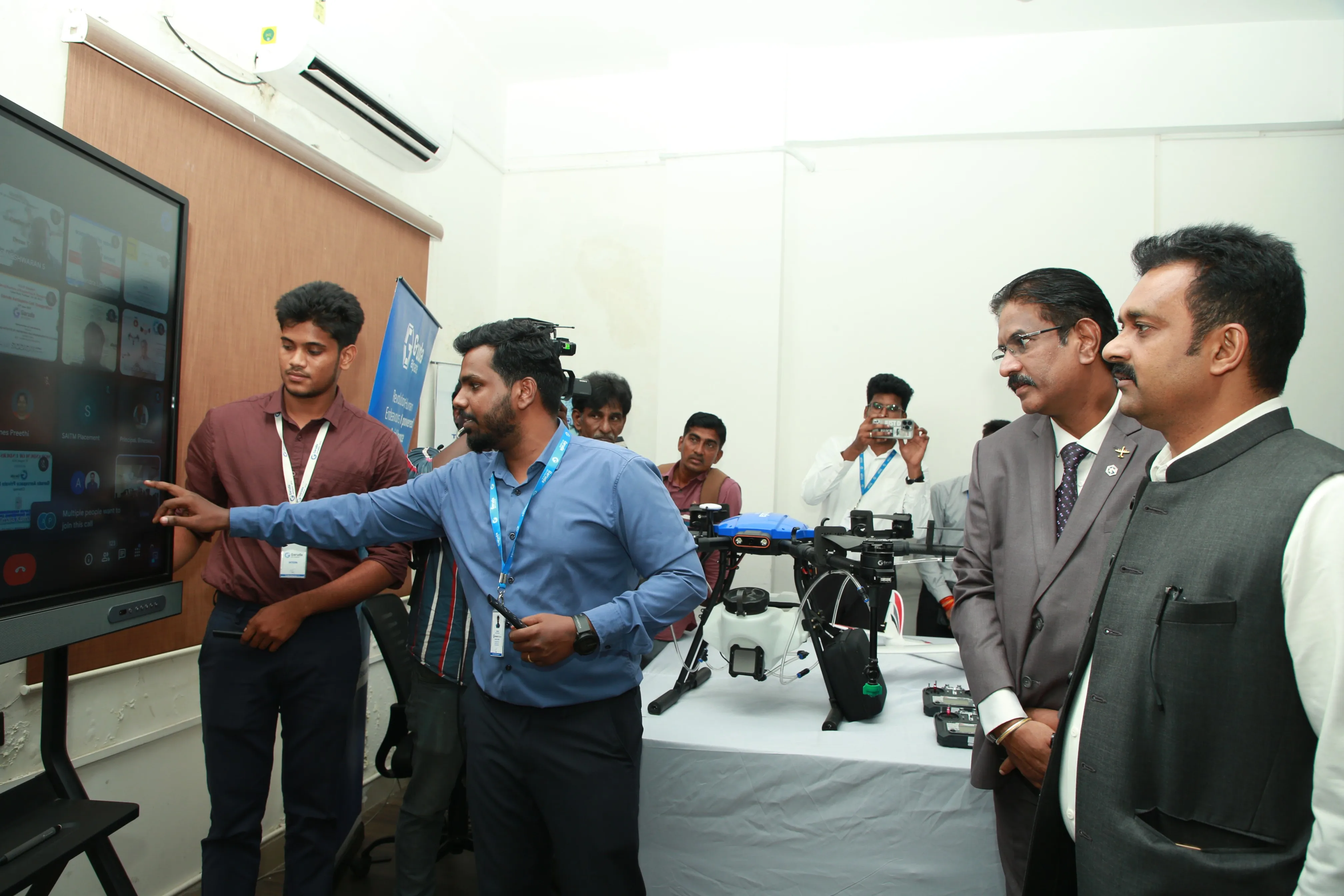 Garuda Aerospace Inaugurates Indigenous Agri-Drone Facility, 300 ...