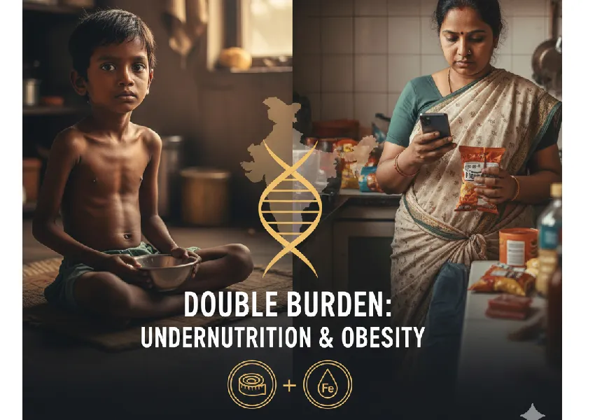 India’s Nutrition Paradox: Undernourished And Overweight Under One Roof ...