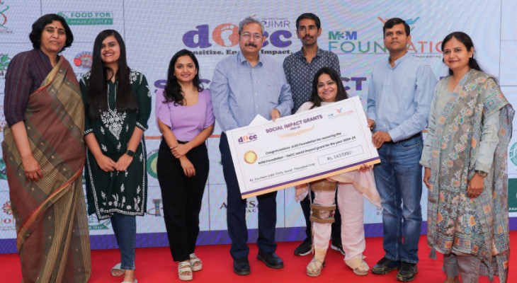 DoCC-SPJIMR, M3M Foundation Grants Released For Social Impact - BW ...
