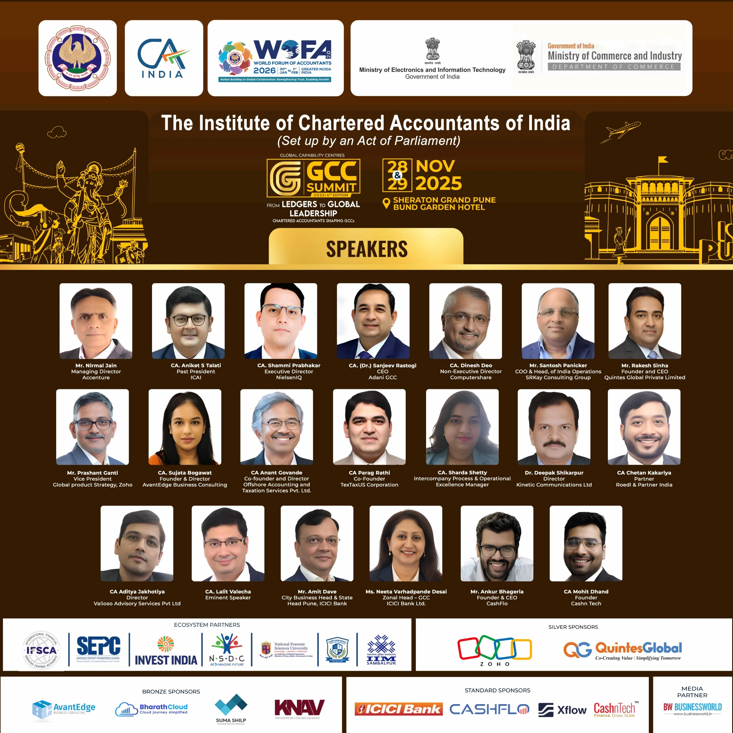 ICAI Announces Power-Packed GCC Summit 2025 With Top Industry Leaders ...